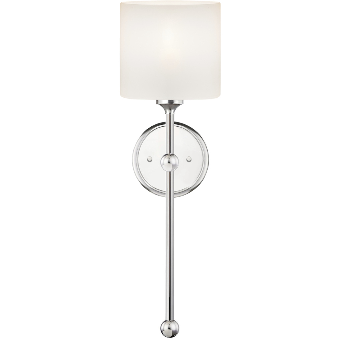 Fusion Collection - Sequoia Family 1 Light 4 inch Polished Chrome and ...