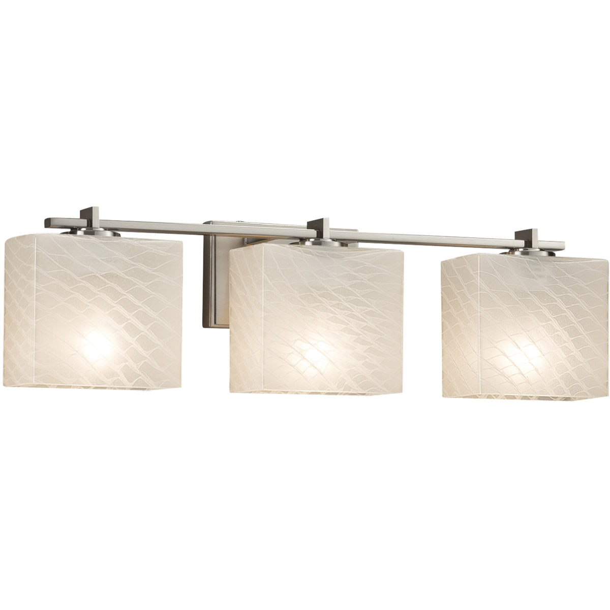 Justice Design FSN-8443-10-FRCR-BRSS-LED3-120-GU24 Fusion 3 Light 24 ...