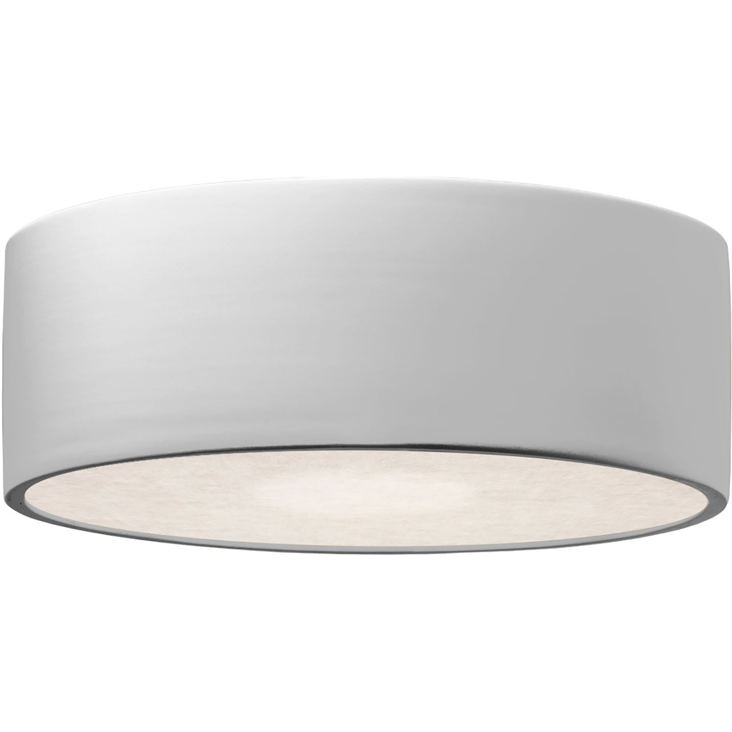 Radiance Collection LED 8.25 inch Matte White Flush-Mount Ceiling Light
